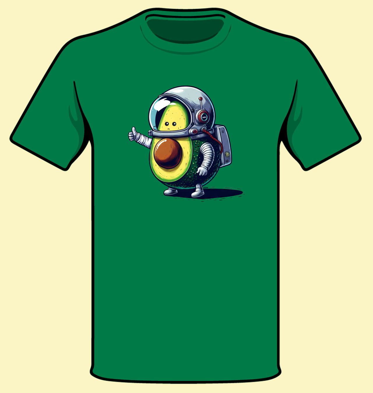 New Shirt Design: Avocado Test Pilot : Mr. Hasgaha