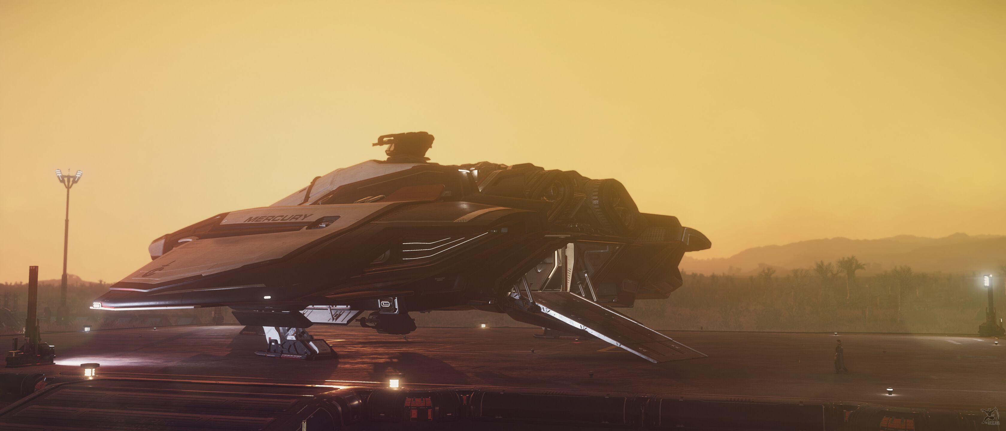 Star Citizen Crusader Industries Mercury Star Runner (MSR) : Mr. Hasgaha