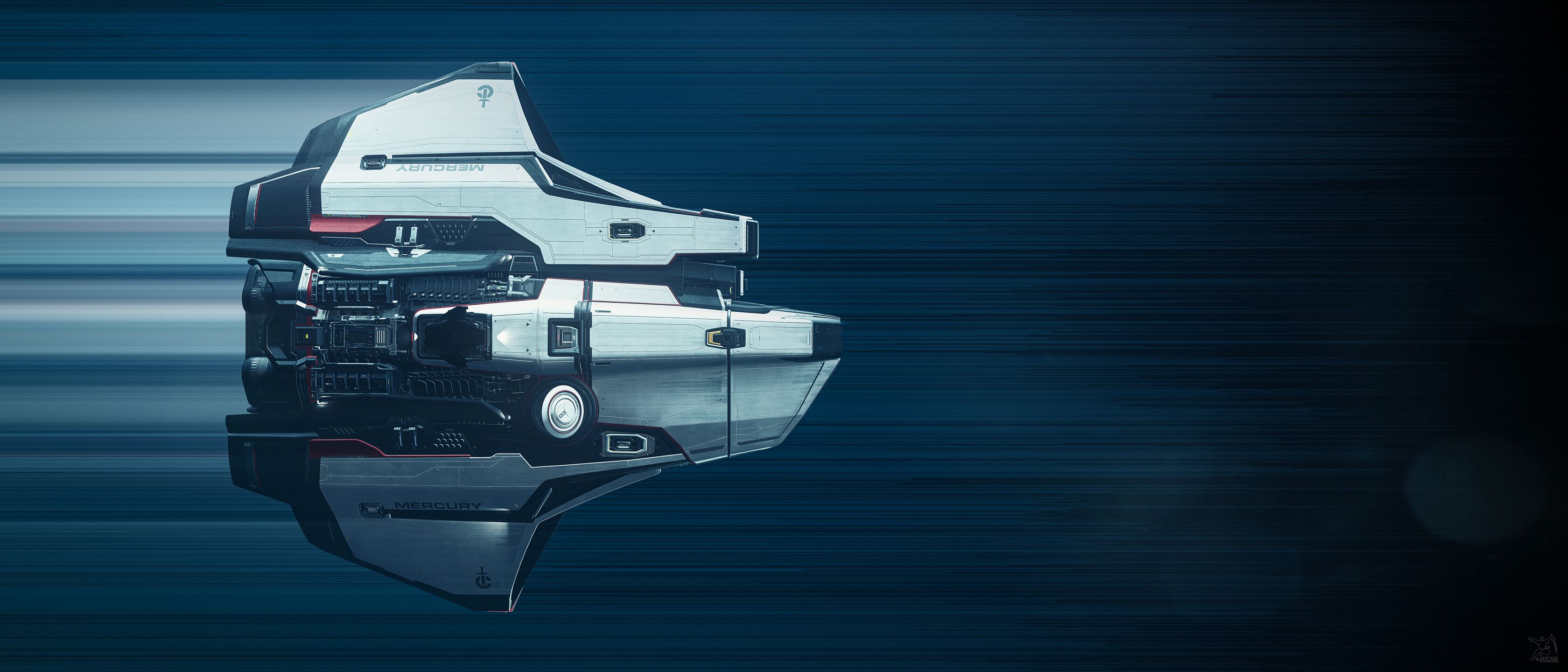 Star Citizen Crusader Industries Mercury Star Runner (MSR) : Mr. Hasgaha